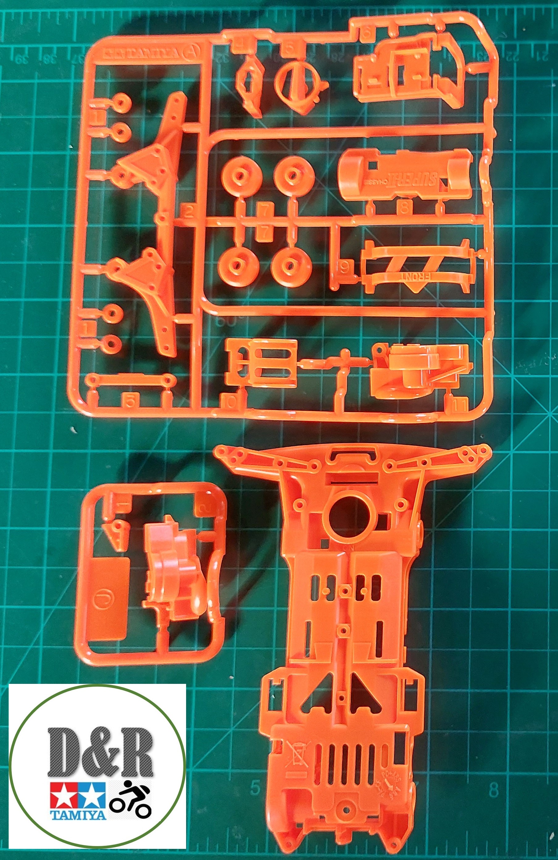 Tamiya Super 2 (S2) Chassis Set (fluorescent color) | Lazada PH