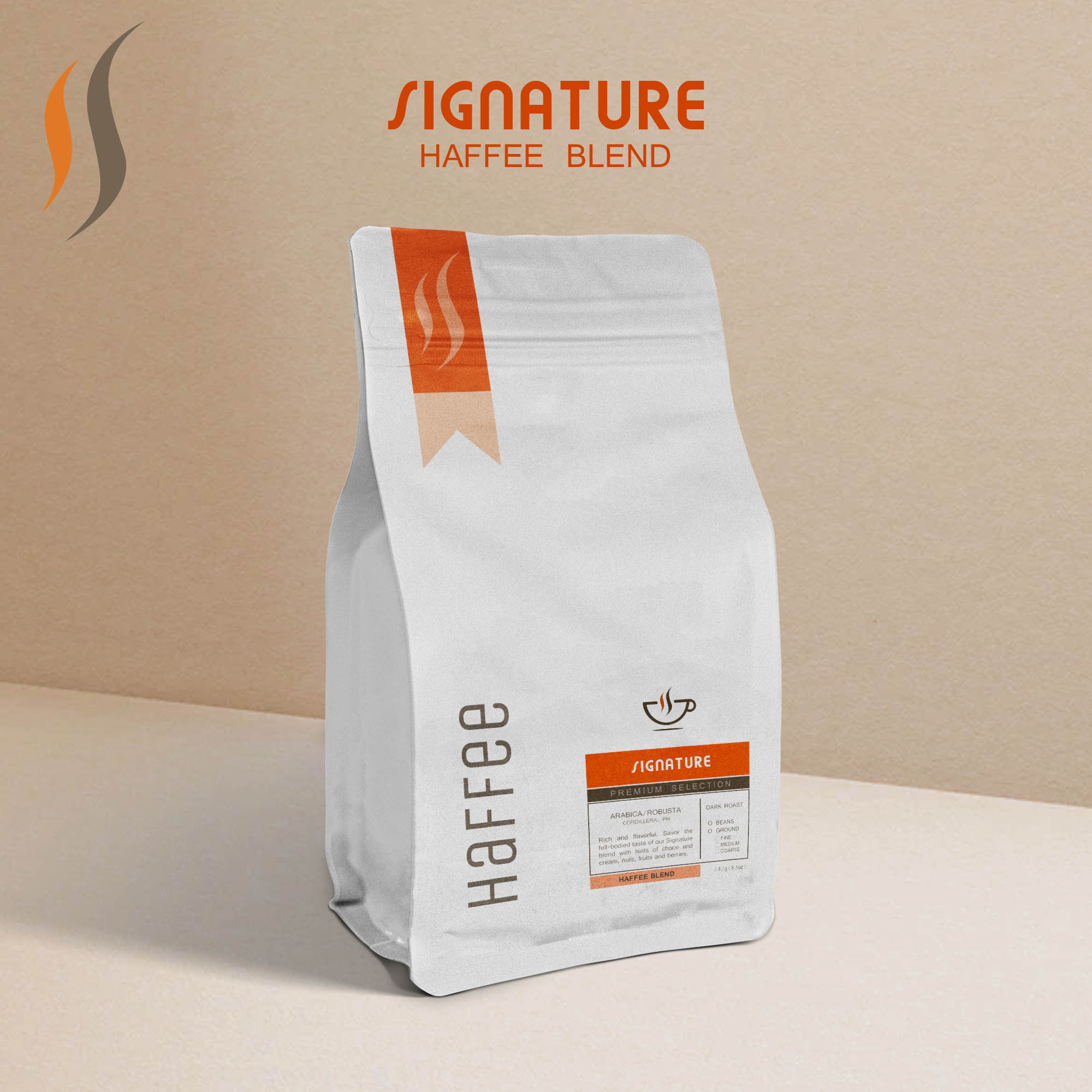 Haffee Coffee (Signature) Whole Beans or Ground - 242g | Lazada PH