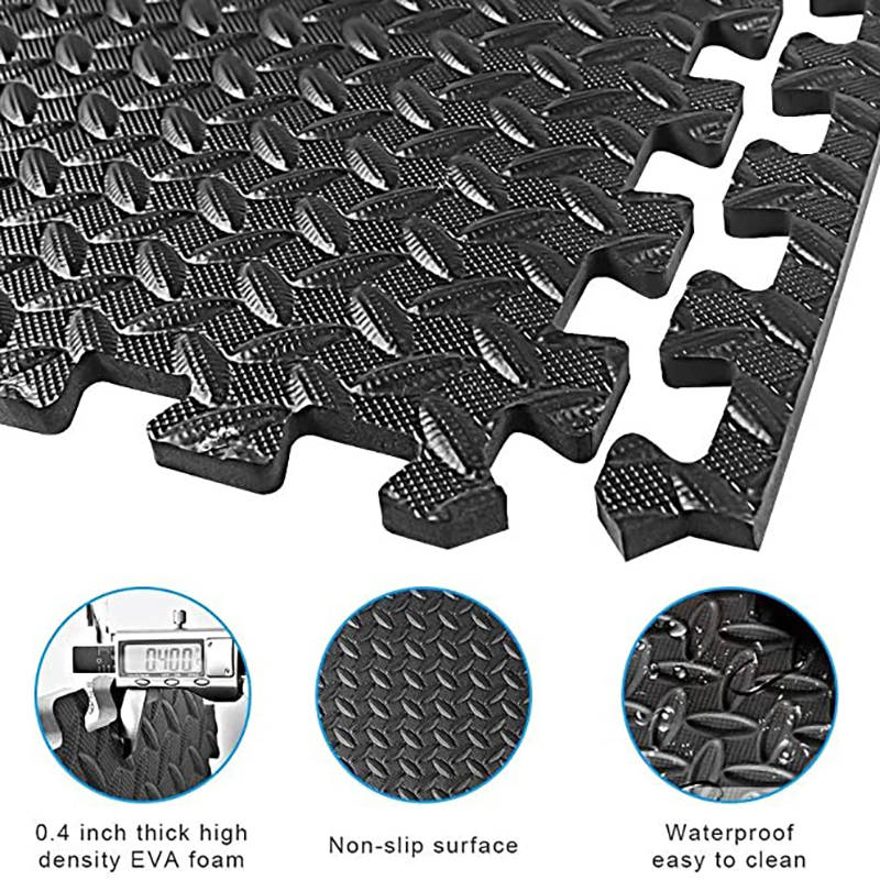 6x HEAVY DUTY INTERLOCKING PUZZLE MAT Exercise GYM Kitchen Restroom ...