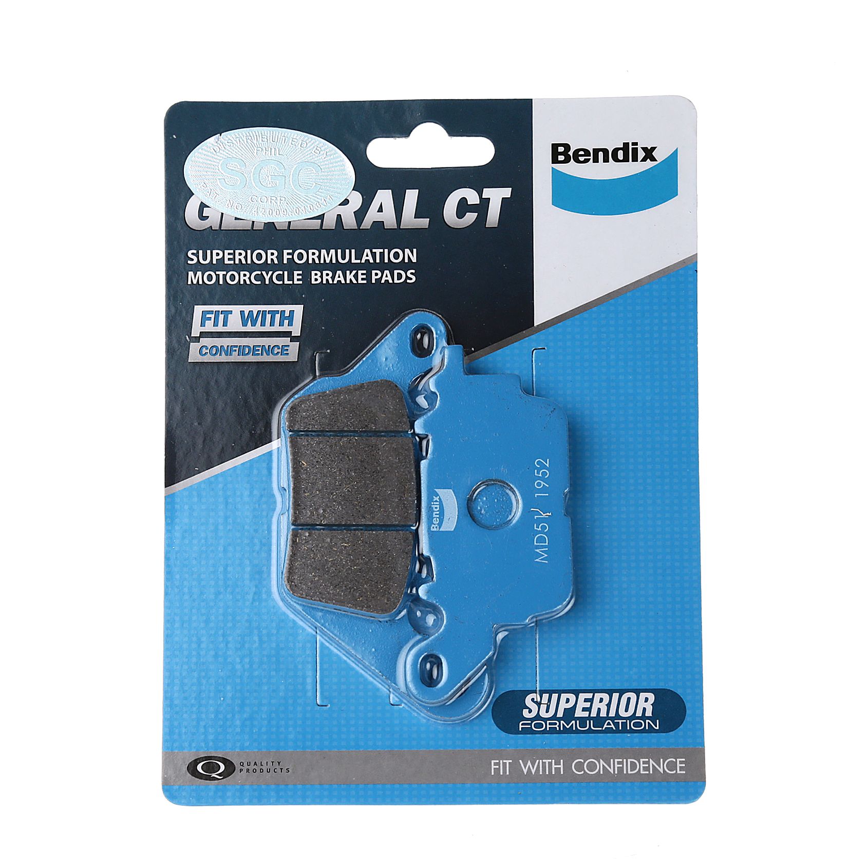 MD51 BENDIX BRAKE PADS YAMAHA MIO i125 /MIO SOUL i125 / MIO 3/ SNIPER ...