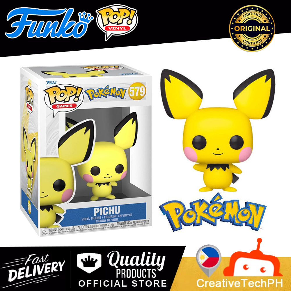 POP POKEMON PICHU 579 Funko POP! Funko Pop Vinyl Figure | Lazada PH