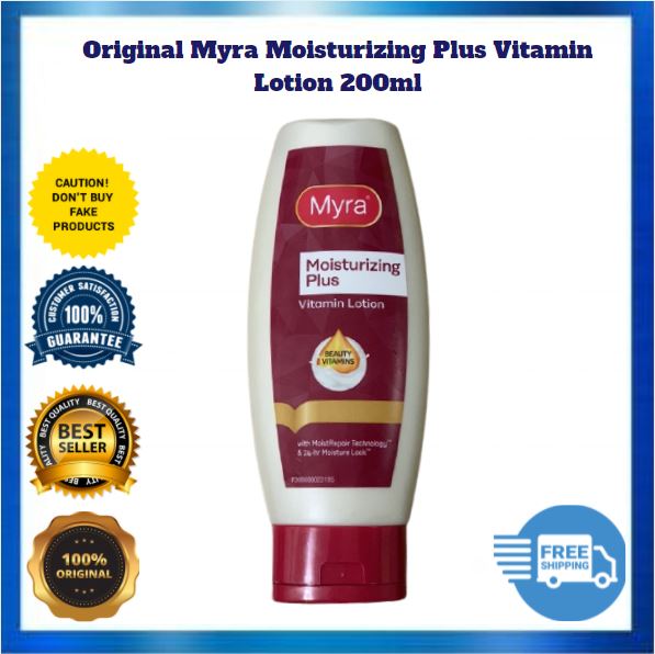 Original Myra Moisturizing Plus Vitamin Lotion 200ml | Lazada PH