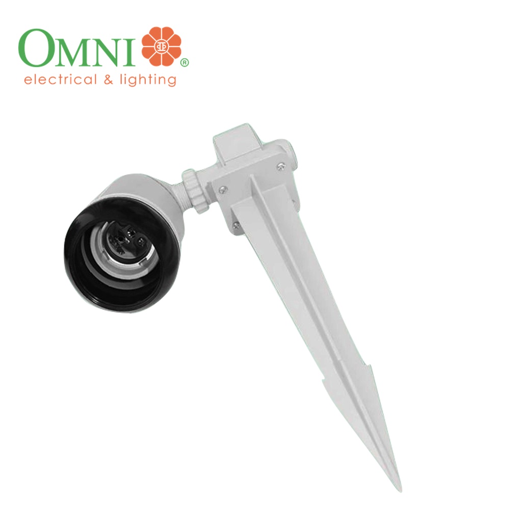 Omni Original Deluxe Weatherproof Lamp holder Max 130W 250V 4A E27-GWH ...