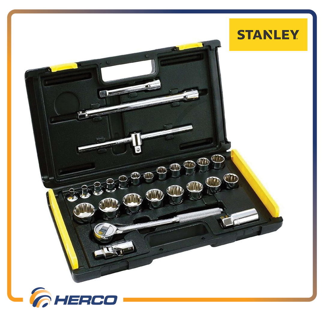 Stanley 86-477-23 Socket Wrench Set 1/2"Dr 27Pc-12Pt 10-32mm | Lazada PH