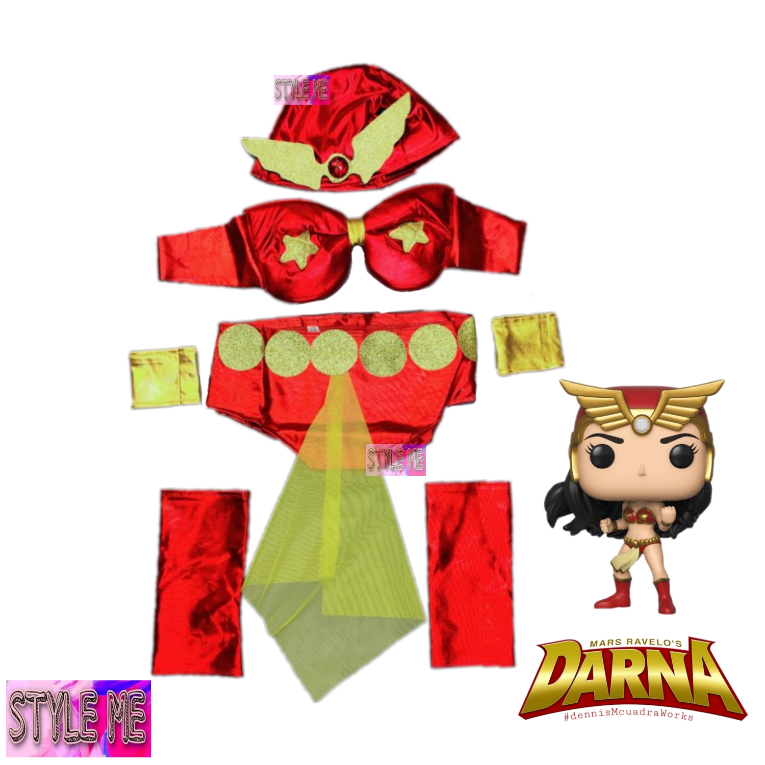 NEW 3D DARNA COSTUME FOR KIDS COMPLETE SET | Lazada PH