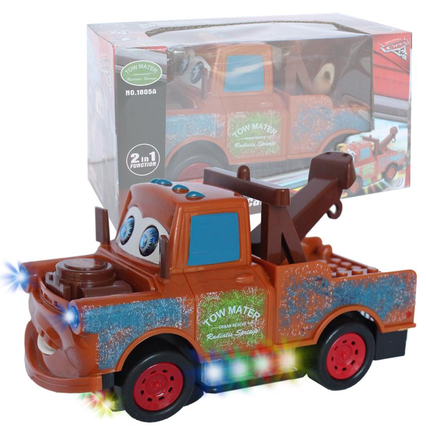 Challenger Cars 3 Tow Mater Dancing Music & Lights Wagging Car 2 in 1 ...