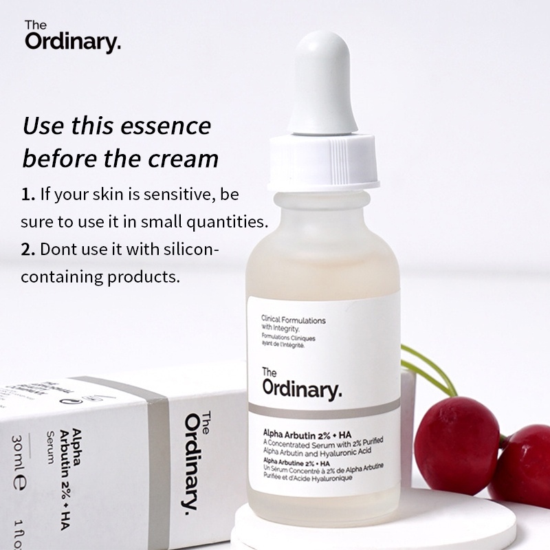 The Ordinary Alpha Arbutin 2 HA 30ml Remove Dark Spots Freckle Hyper ...