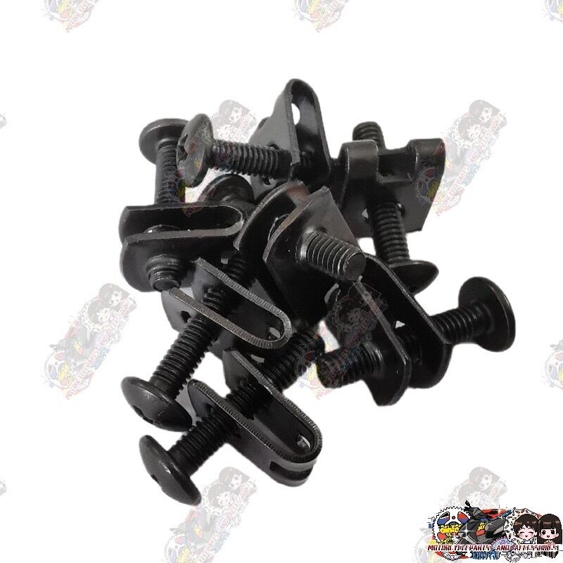 LJ Motorcycle flaring screw body bolt fairing screw and clip screw bolt ...