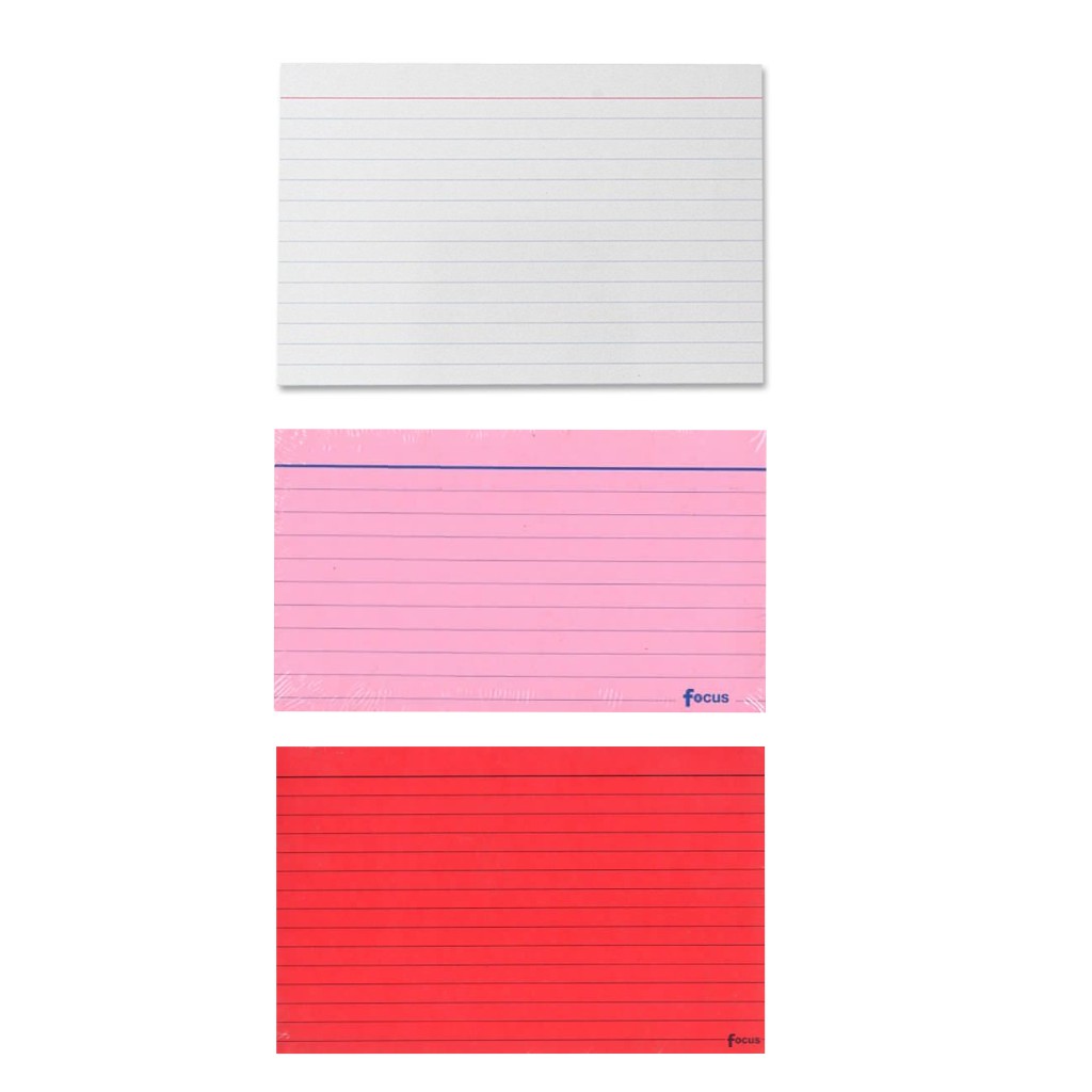 Colored Index Card [per pack 100s] | Lazada PH