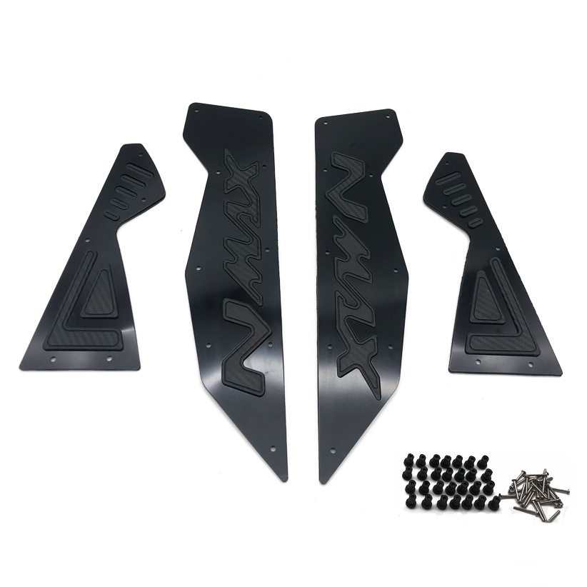Yamaha NMAX V1 Matting Footboard With Carbon Complete Bolts And Nuts ...