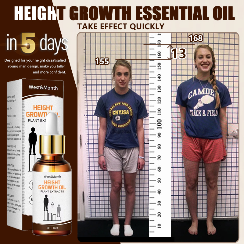 height increase growth essential oil height enhancer for adult ...