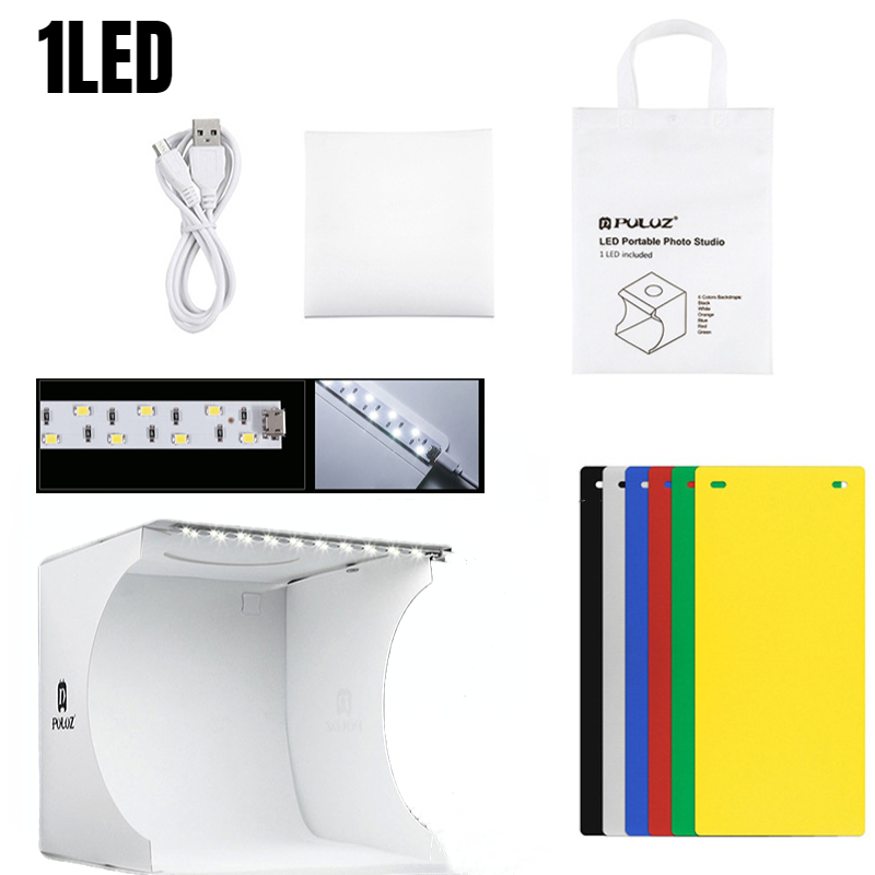 Detachable Mini Photo Studio Light Box LED Room Photography Portable ...