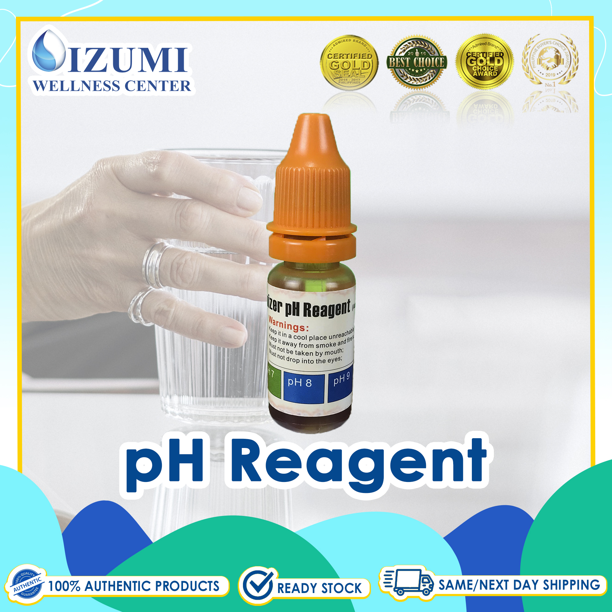IZUMI PH Reagent Tester Color Orange | Lazada PH