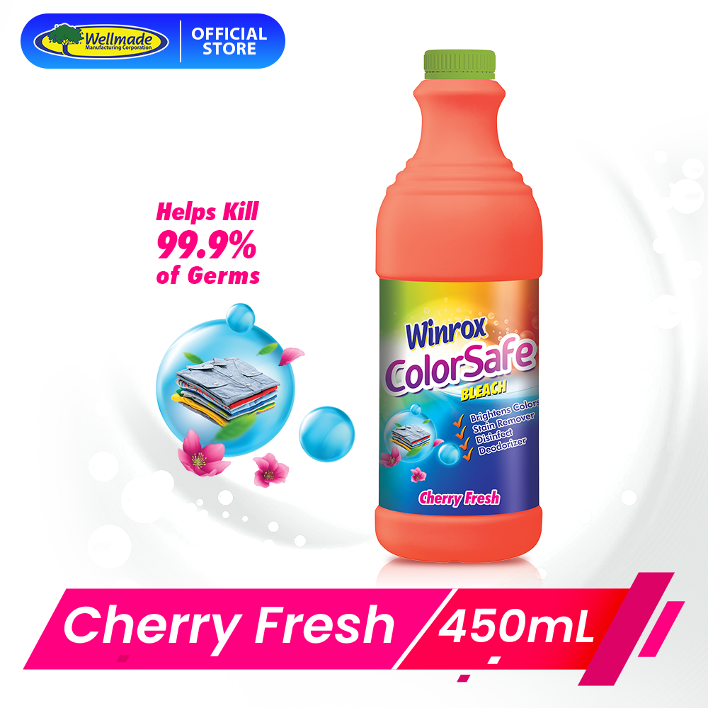 Winrox ColorSafe Bleach Cherry Fresh 450mL | Lazada PH