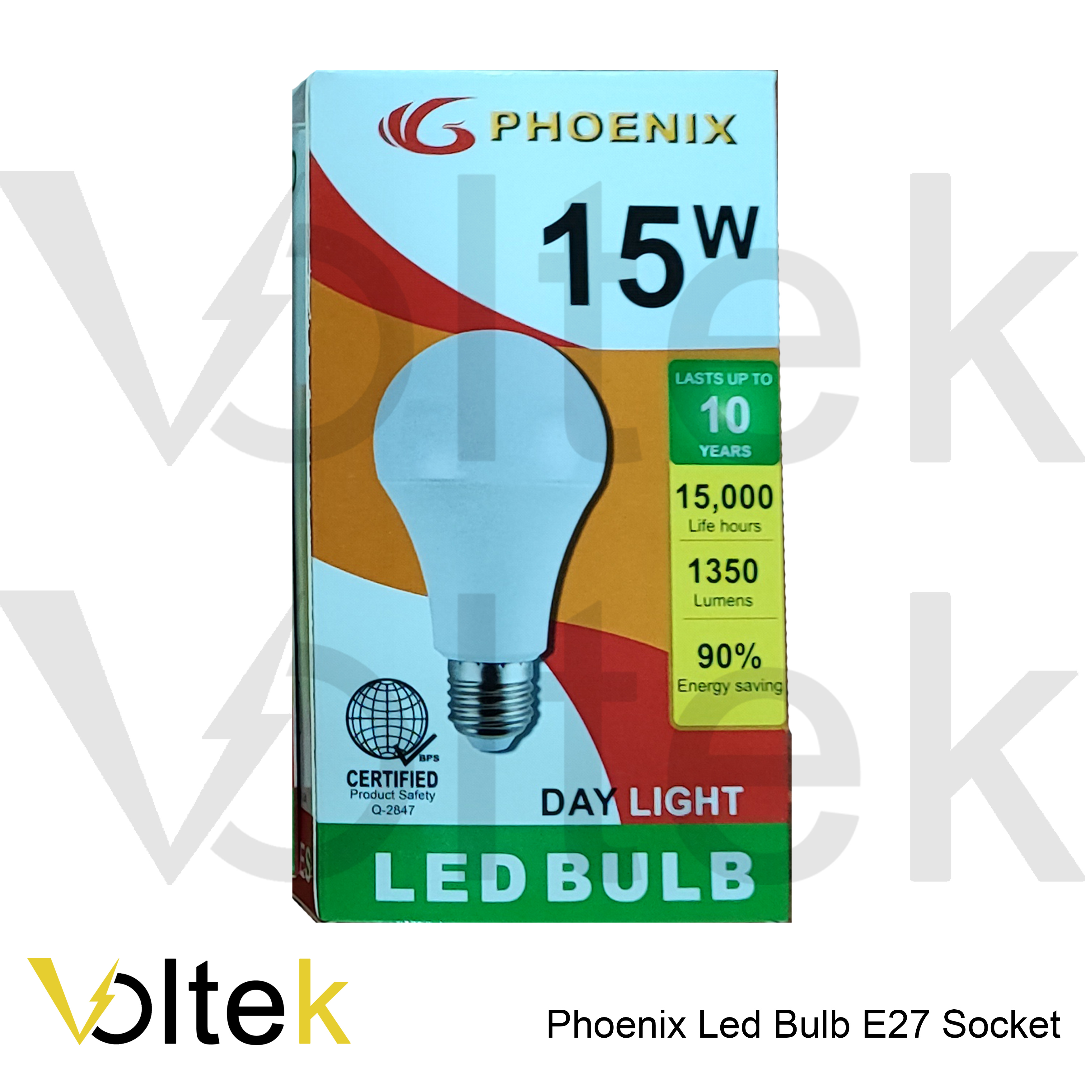 Phoenix LED Bulb E27 socket Daylight 3w, 6w, 9w, 12w, 15w LED Light ...