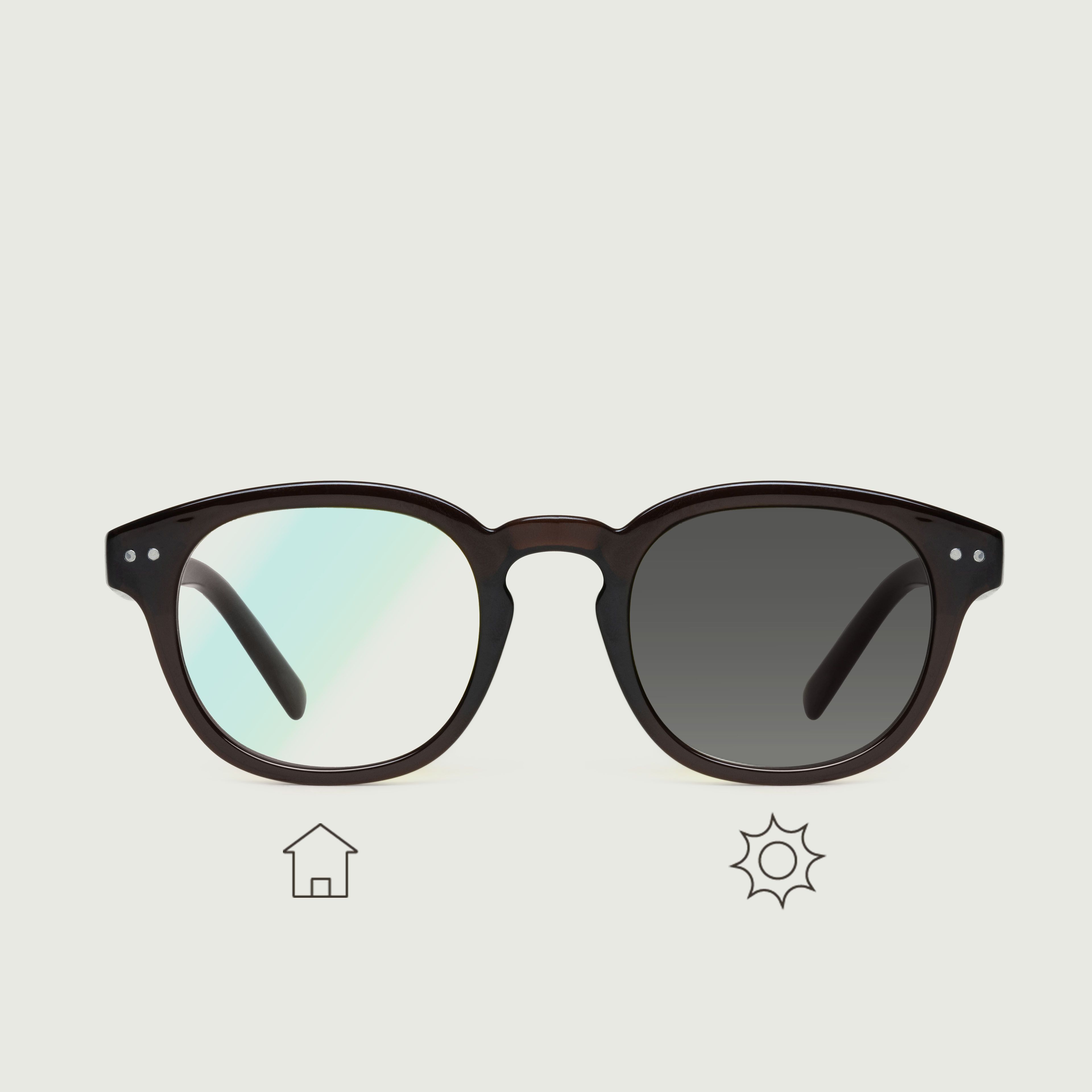 Sunnies Studios Anti-Rad Adaptive Hugh (Non-graded Blue Light and ...