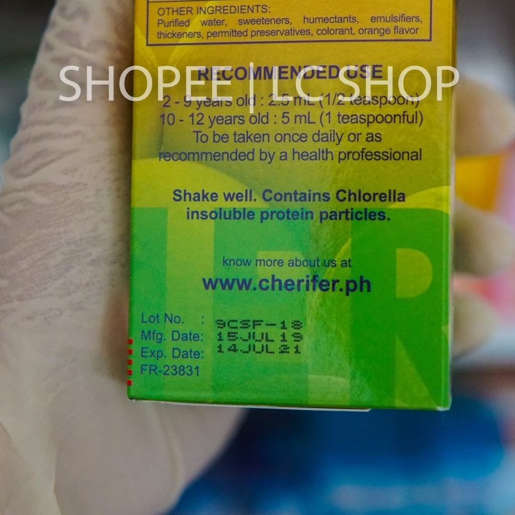 Cherifer Forte Syrup 120ml 240ml | Lazada PH