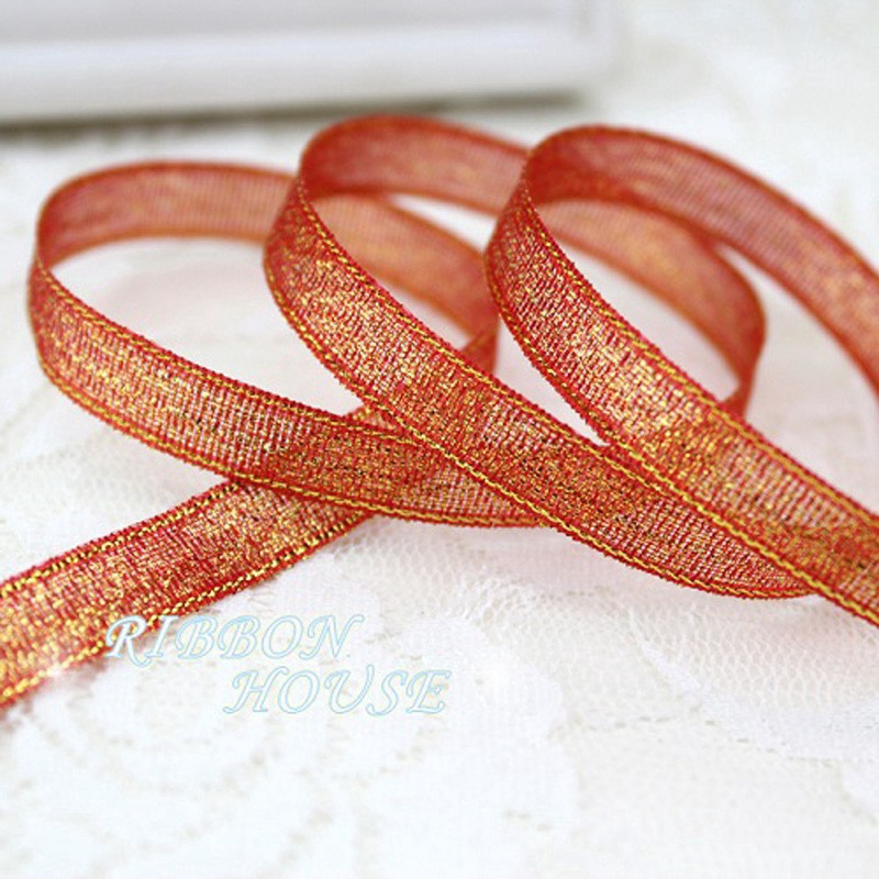 (25 Yards/roll) 3/8'' Width Metal Flash Ribbon Wedding Decorative ...