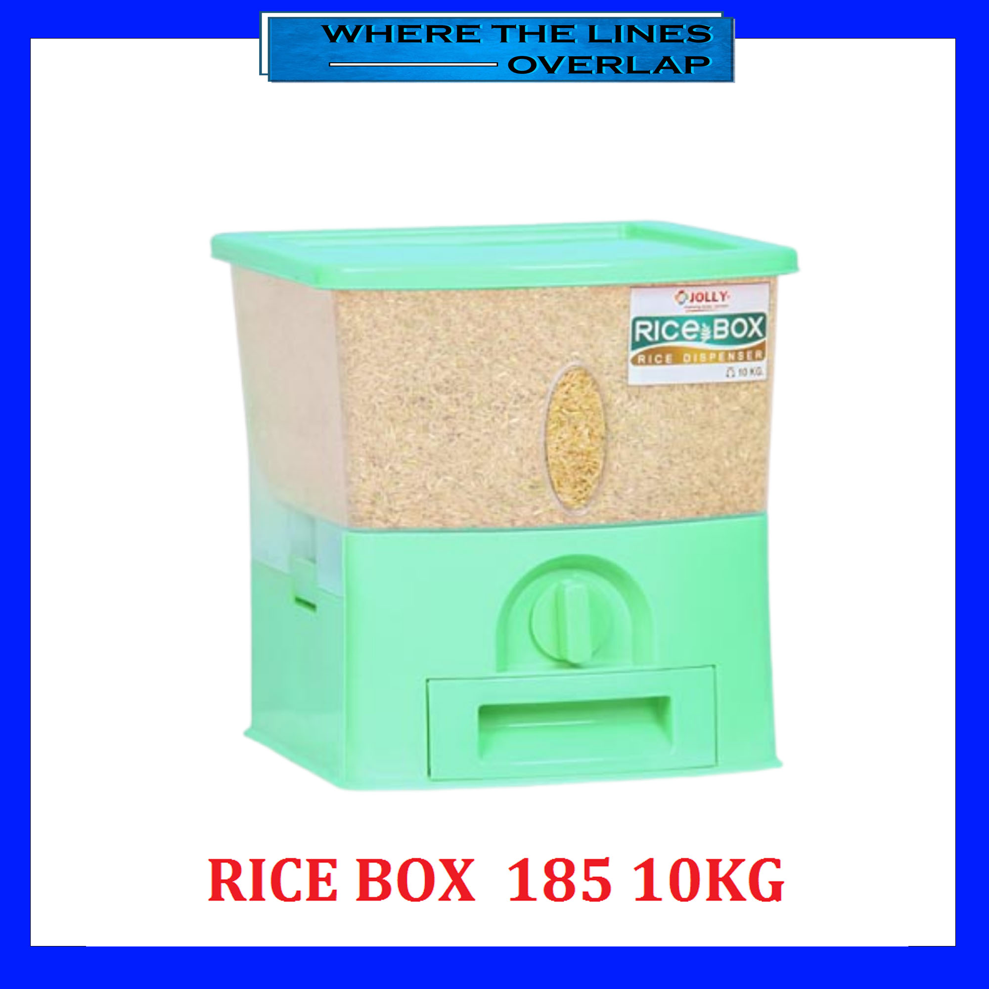 185 JOLLY RICE BOX / RICE DISPENSER (10KG) | Lazada PH