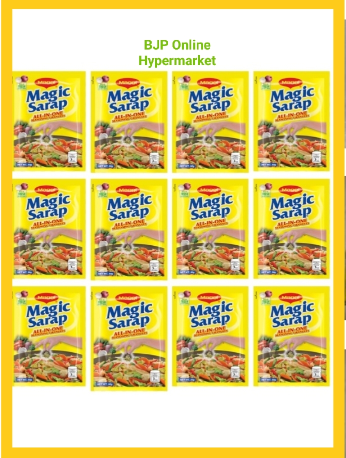 MAGGI MAGIC SARAP ALL IN ONE SEASONING GRANULES 8 GRAMS X 12pcs (per ...