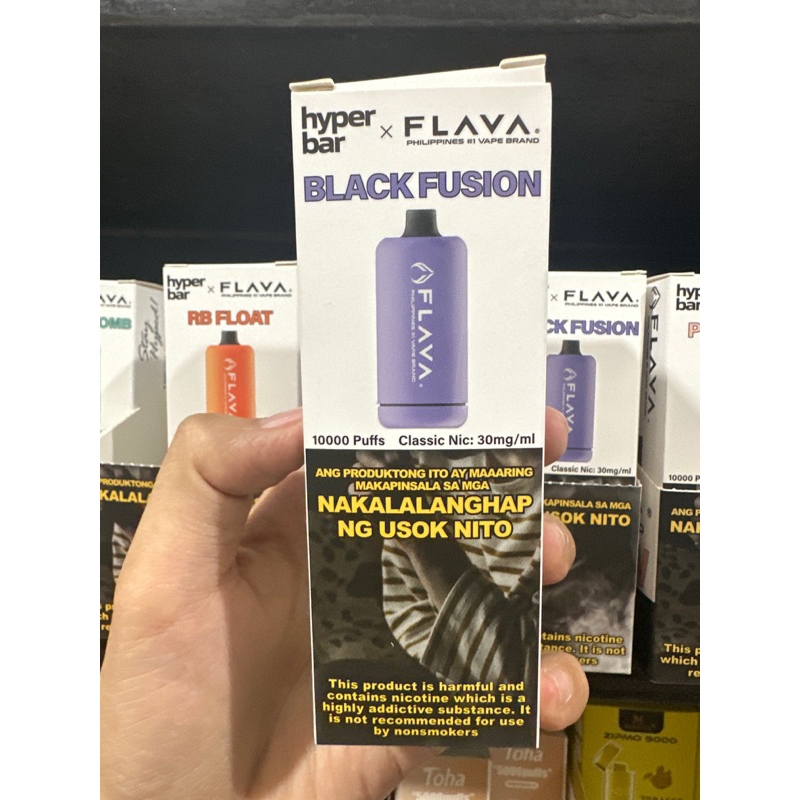 Trusted Store ℗☊ FLAVA HYPERBAR 10000 PUFFS WITH LANYARD RECHARGABLE ...
