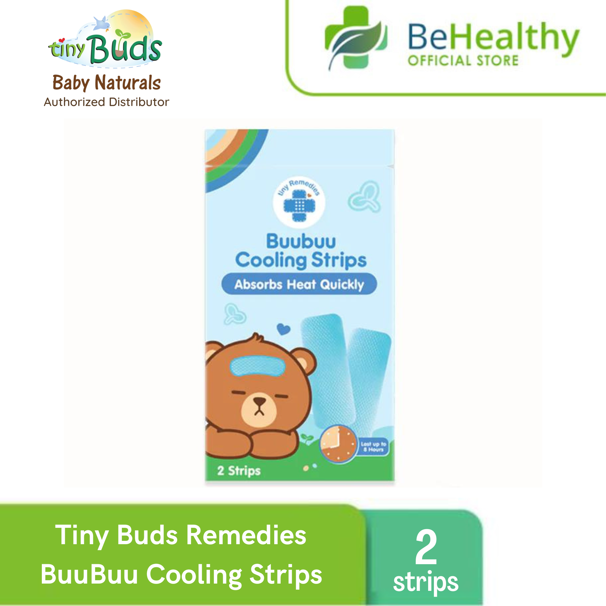 Tiny Buds Baby Naturals Tiny Remedies BuuBuu Cooling Strips | Lazada PH