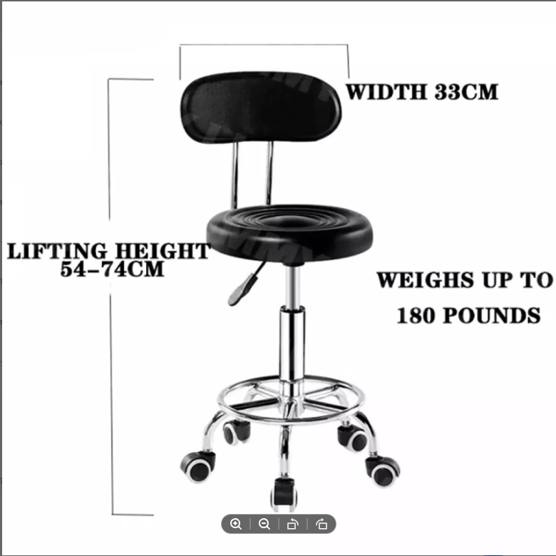 【COD】2PCS Bar Stools Family High Chair, Milk Tea Shop Coffee Shop Bar ...