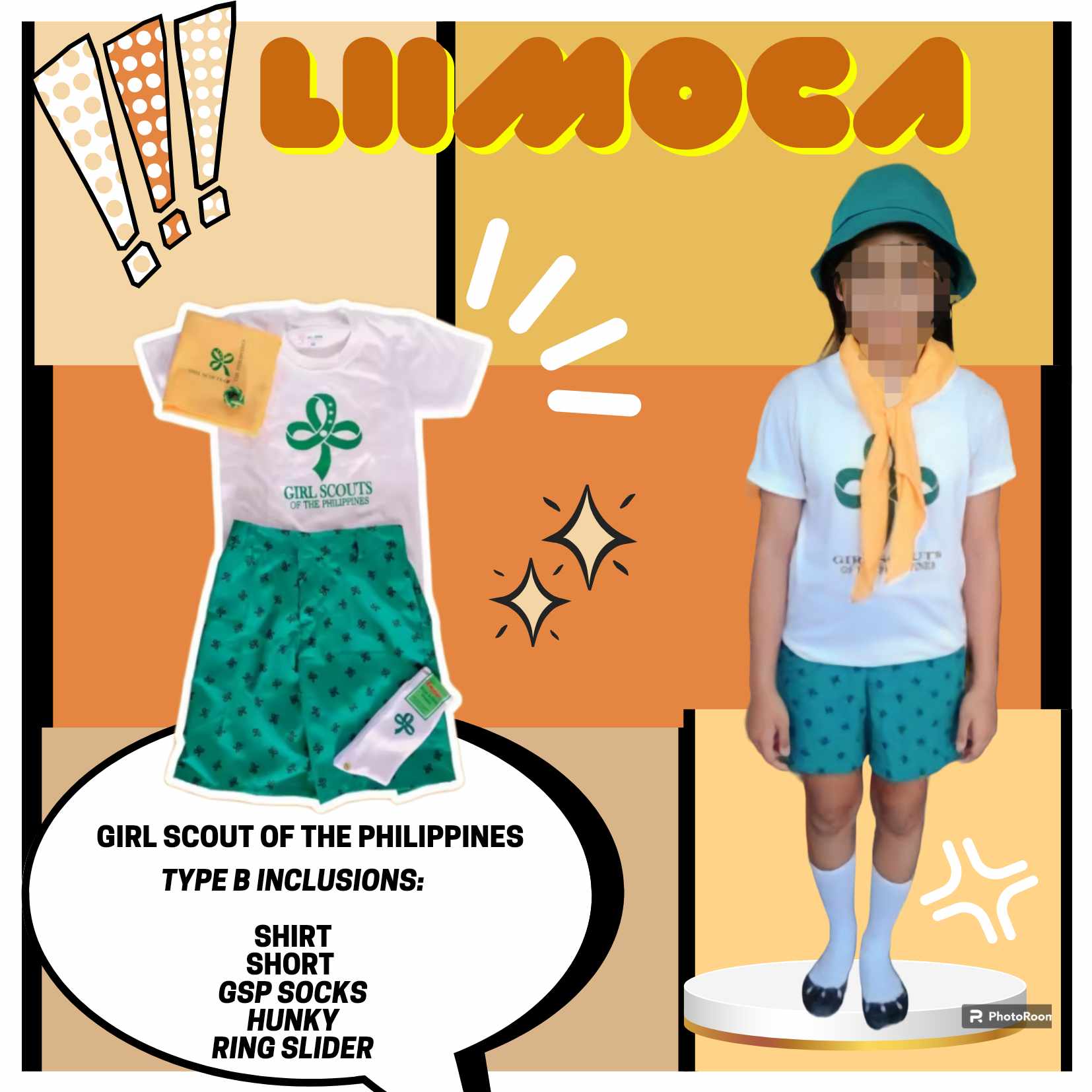 TQA'S GSP UNIFORM/ TYPE A&B/SET/ JUNIOR SCOUT FOR GIRL | Lazada PH