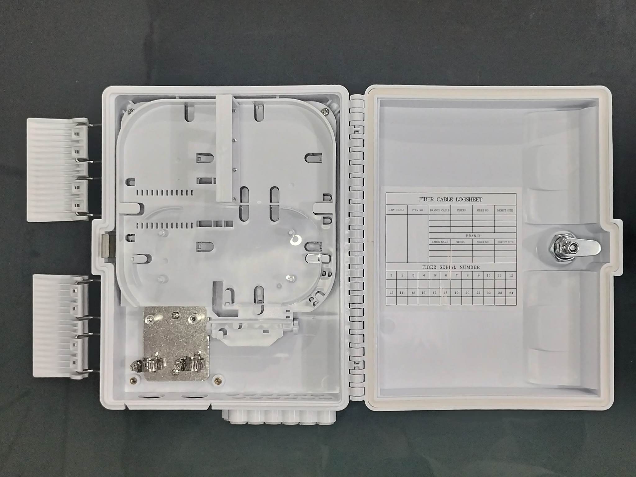 Fiber Optic Protection Box 12Core - Empty Box White / Fiber Optic ...