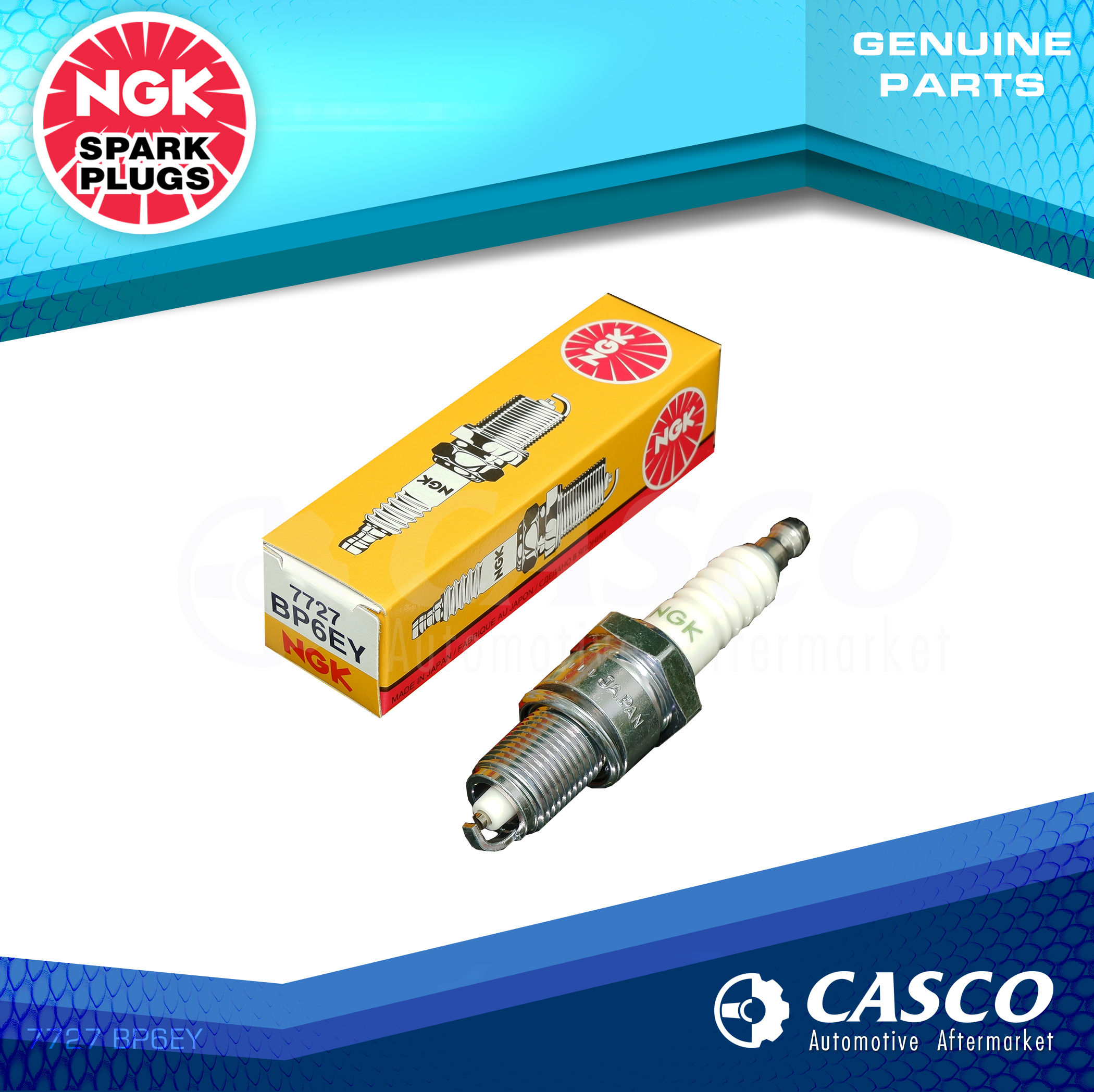 NGK BP6EY/-11(4pc) Spark Plug for Toyota Corolla 1300 (2E) 1989-2001 ...