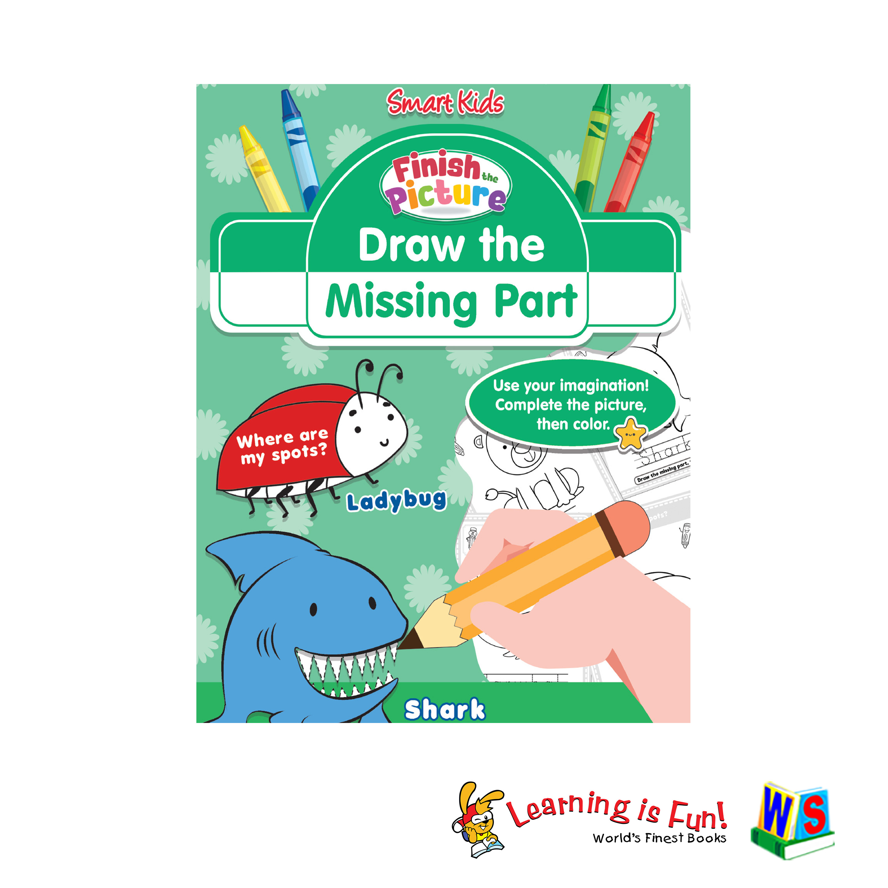 SMART KIDS FINISH THE PICTURE-DRAW THE MISSING PART | Lazada PH