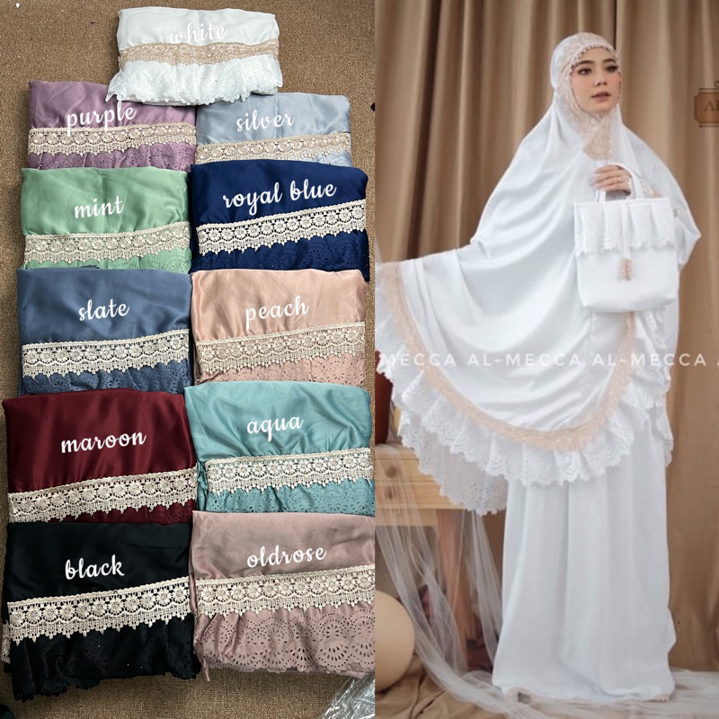 Al Mecca Mukna Set Silk Jakarta Made | Lazada PH