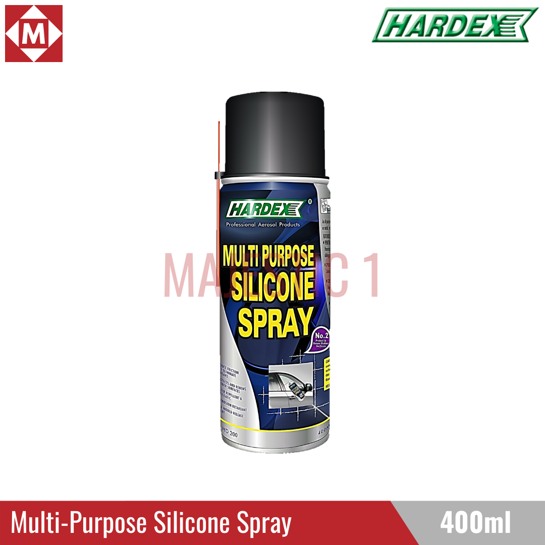 Hardex Multi Purpose Silicone Spray 400ml for Motorcycle, Cars, Trucks ...