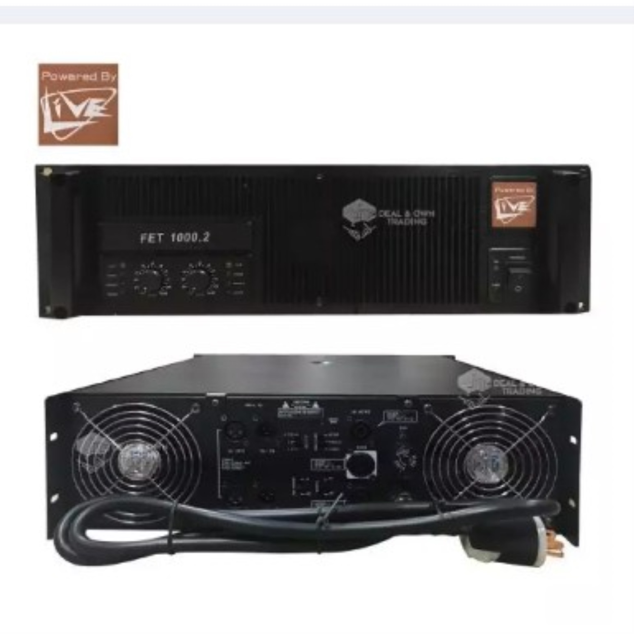 Live FET 1000.2 Powered Amplifier | Lazada PH