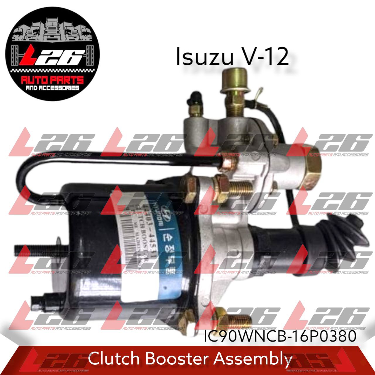 Isuzu V-12 CLUTCH BOOSTER ASSEMBLY IC90WNCB-16P0380 | Lazada PH