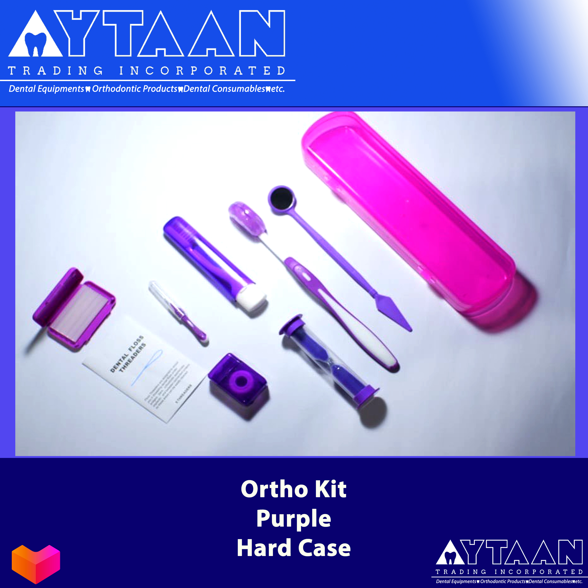 Aytaan Ortho Kit Orthokit Purple Orthokit | Lazada PH