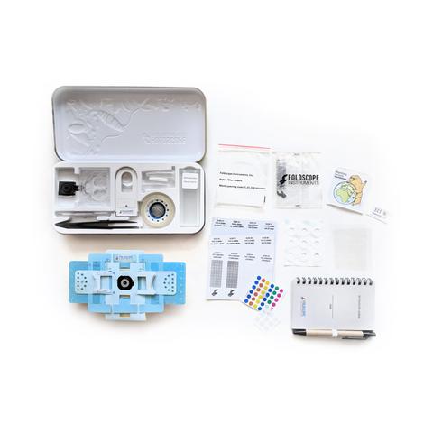 FOLDSCOPE DELUXE KIT | THE PAPER MICROSCOPE | 140X MAGNIFICATION | AS ...