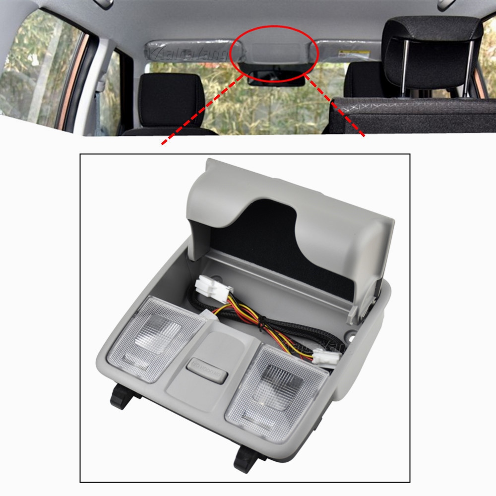 new Upgrade Front map lamp reading light with glass box for Hyundai ...