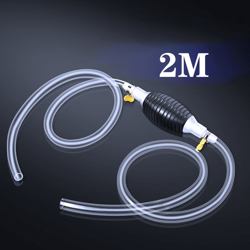 Car Tank Fuel Transfer Pump Car Manual Fuel Tank Suction Hose Manual ...