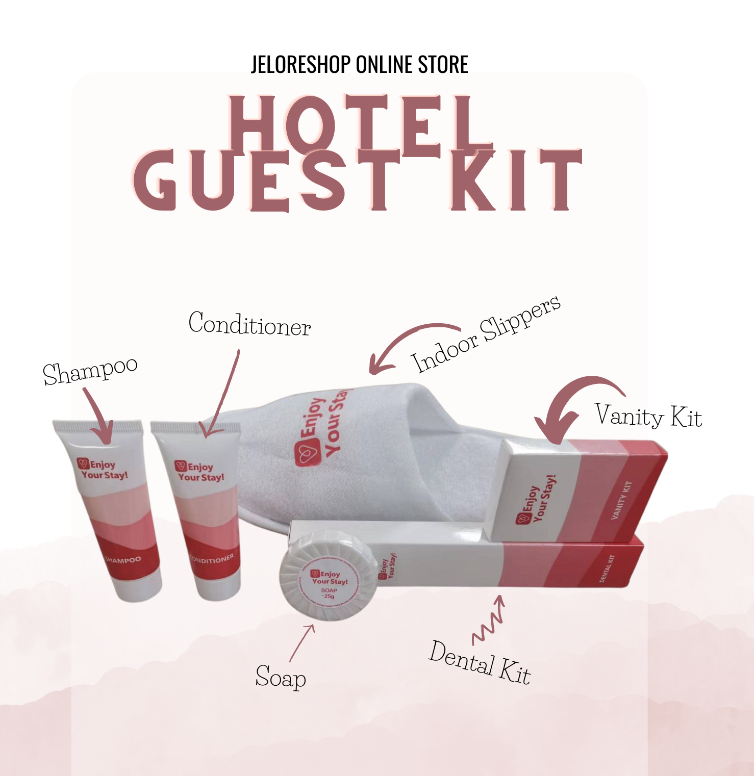 Hotel Guest Welcome Kit (COMPLETE Set) | Lazada PH