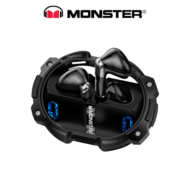 100% Original Monster XKT10 Pro BT5.3 Wireless Bluetooth Headset Sports ...