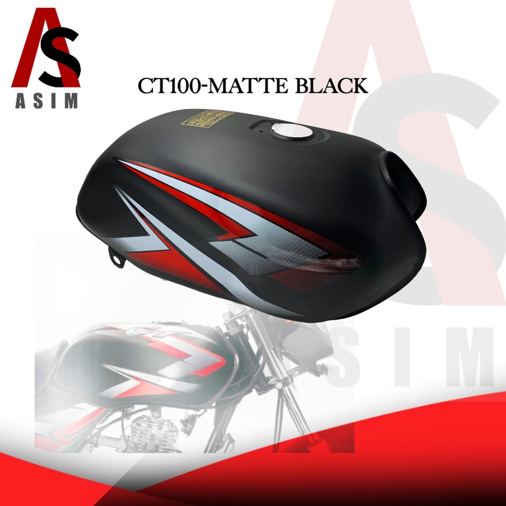 MOTORCYCLE FUEL TANK GAS TANK CT100/Bajaj | Lazada PH