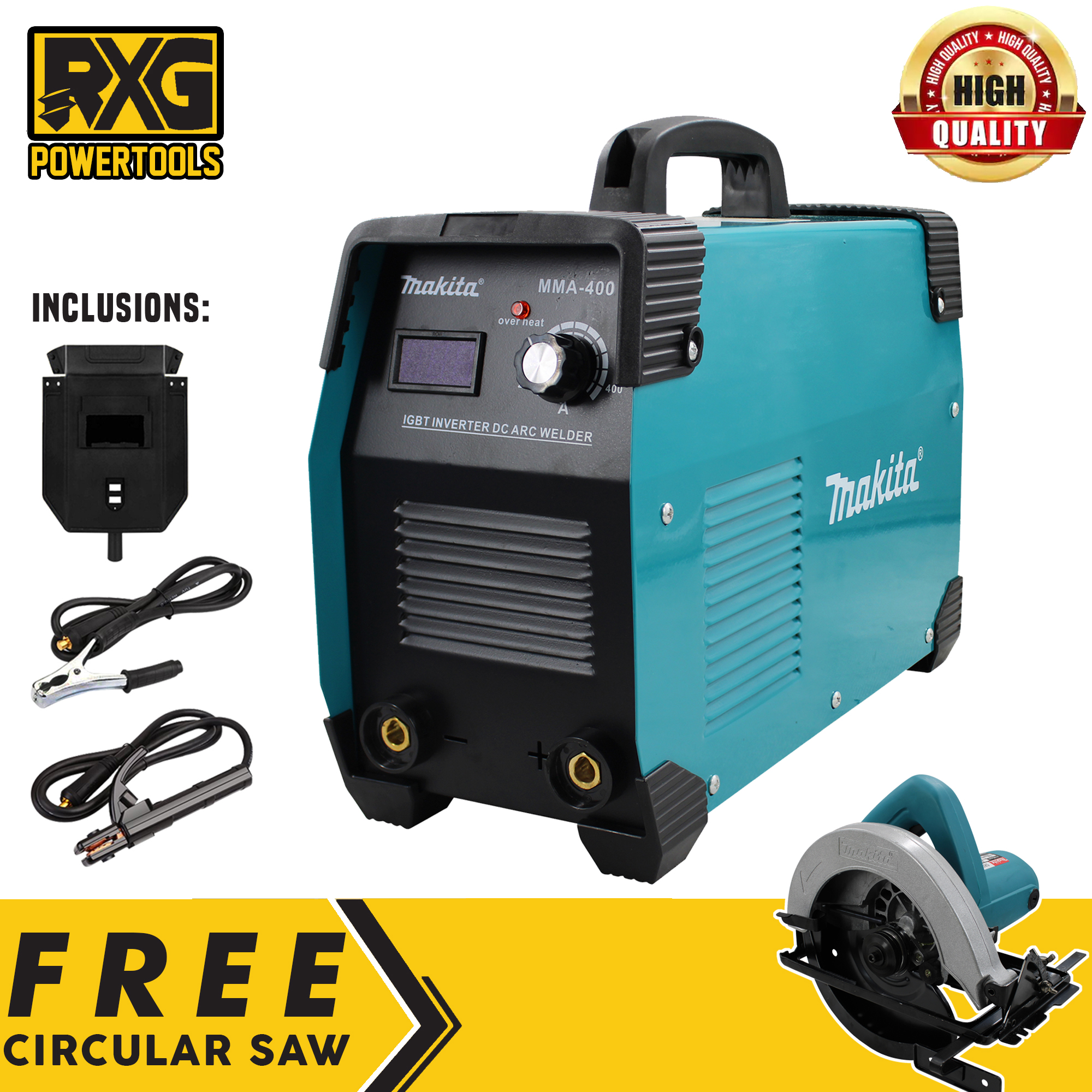 MK MMA-400 Welding Machine (FREE MK 5806 Circular Saw) | Lazada PH
