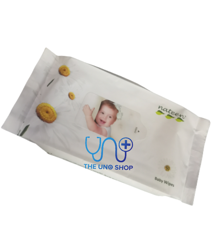 Nateen Baby Wipes 40 Pieces | Lazada PH