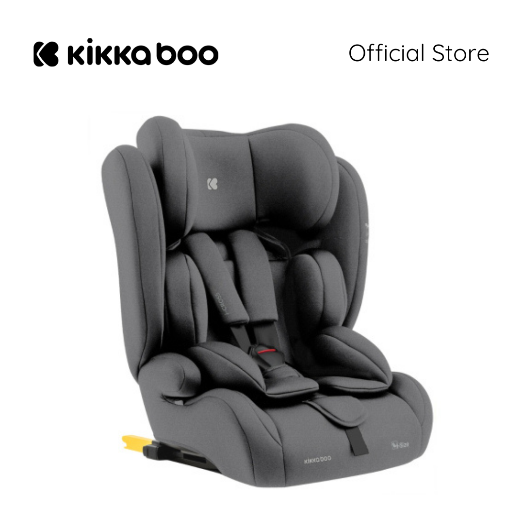 KikkaBoo Car Seat 76-150 cm i-Cross i-Size - Grey | Lazada PH