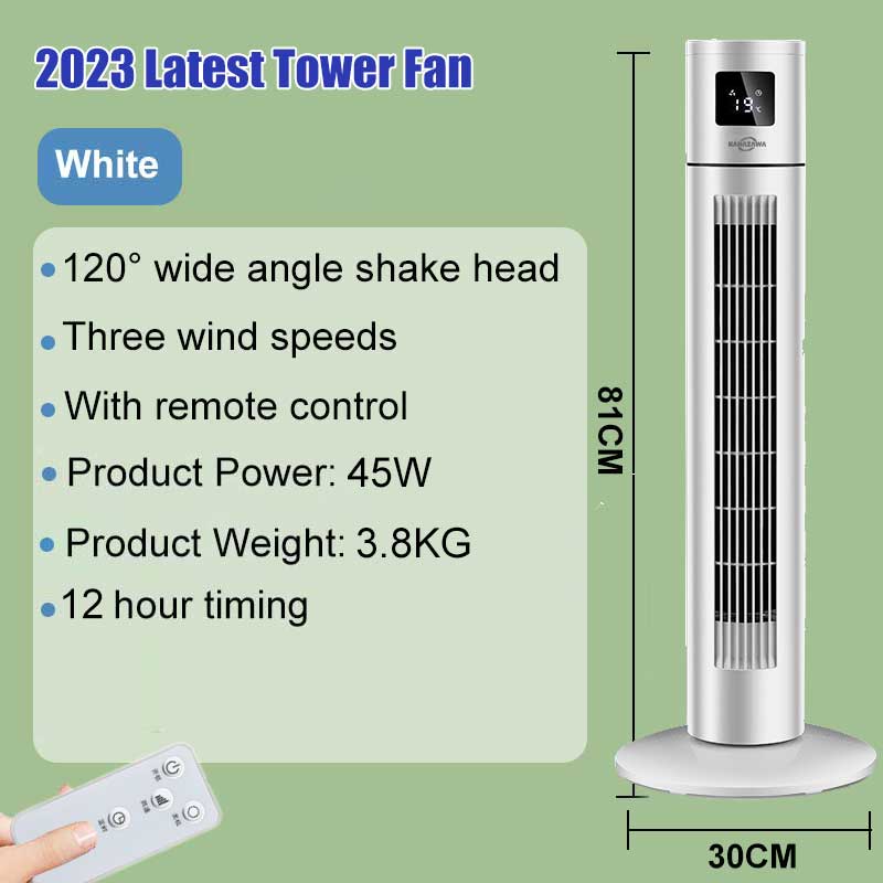 KANAZAWA 2023 new style tower fan electric bladeless with remote ...