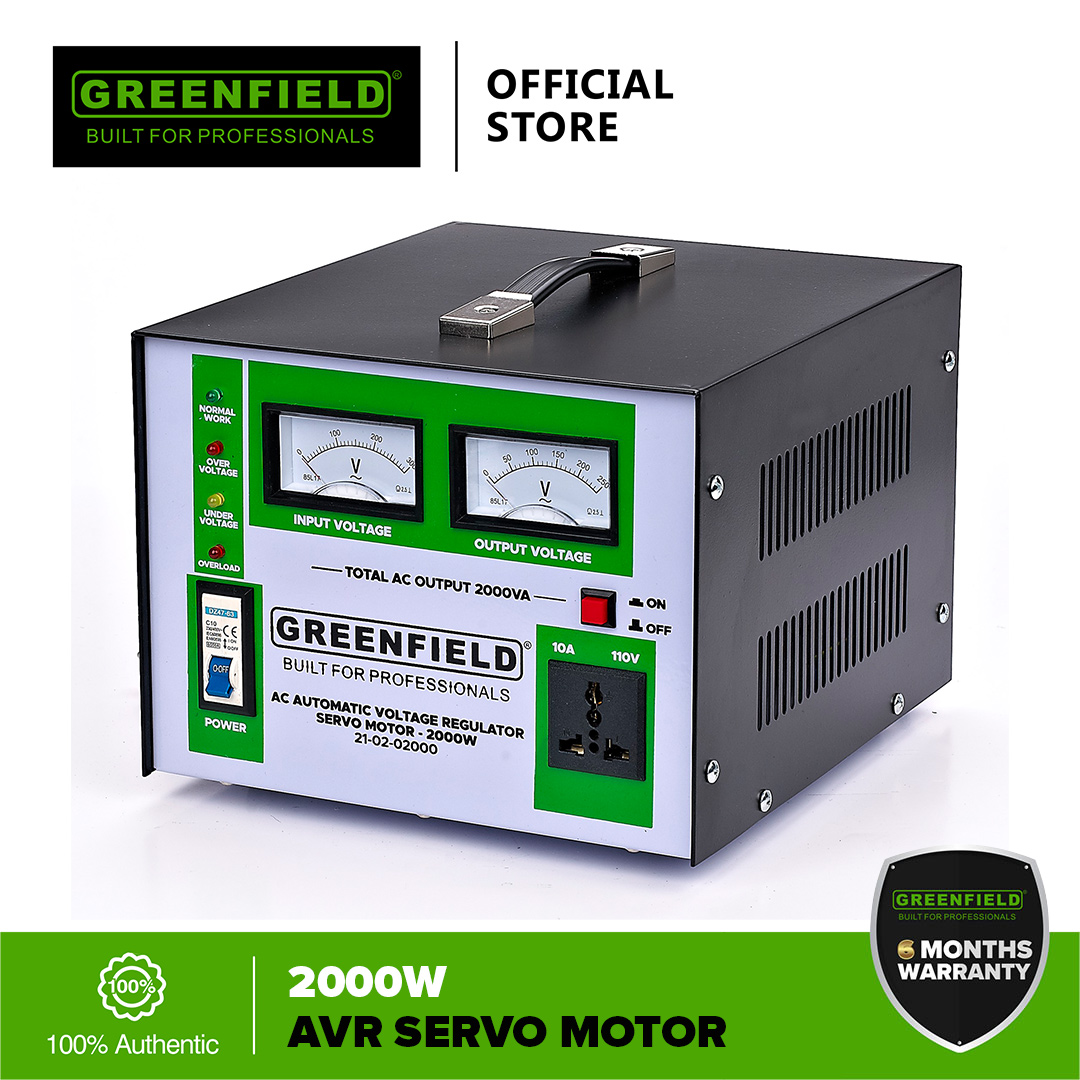 Greenfield AVR Servo Motor 2000W | Lazada PH