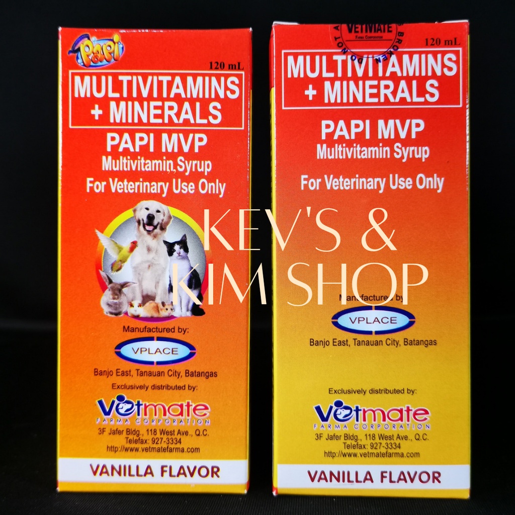 Papi MVP 120ml (Multivitamins) w/ bubble wrap | Lazada PH