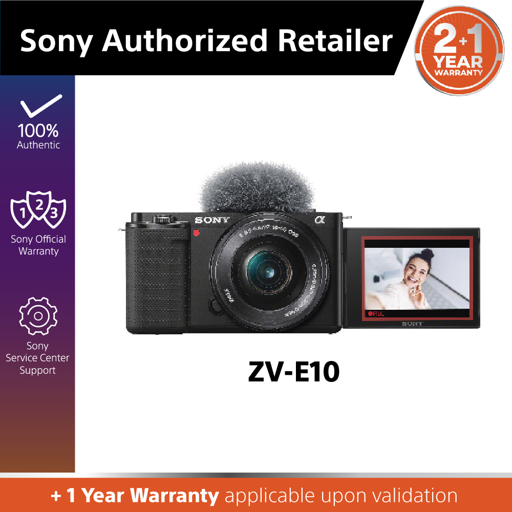 Sony ZV-E10L / ZVE10 / ZV-E10 / ZV Interchangeable-lens Alpha E-Mount ...