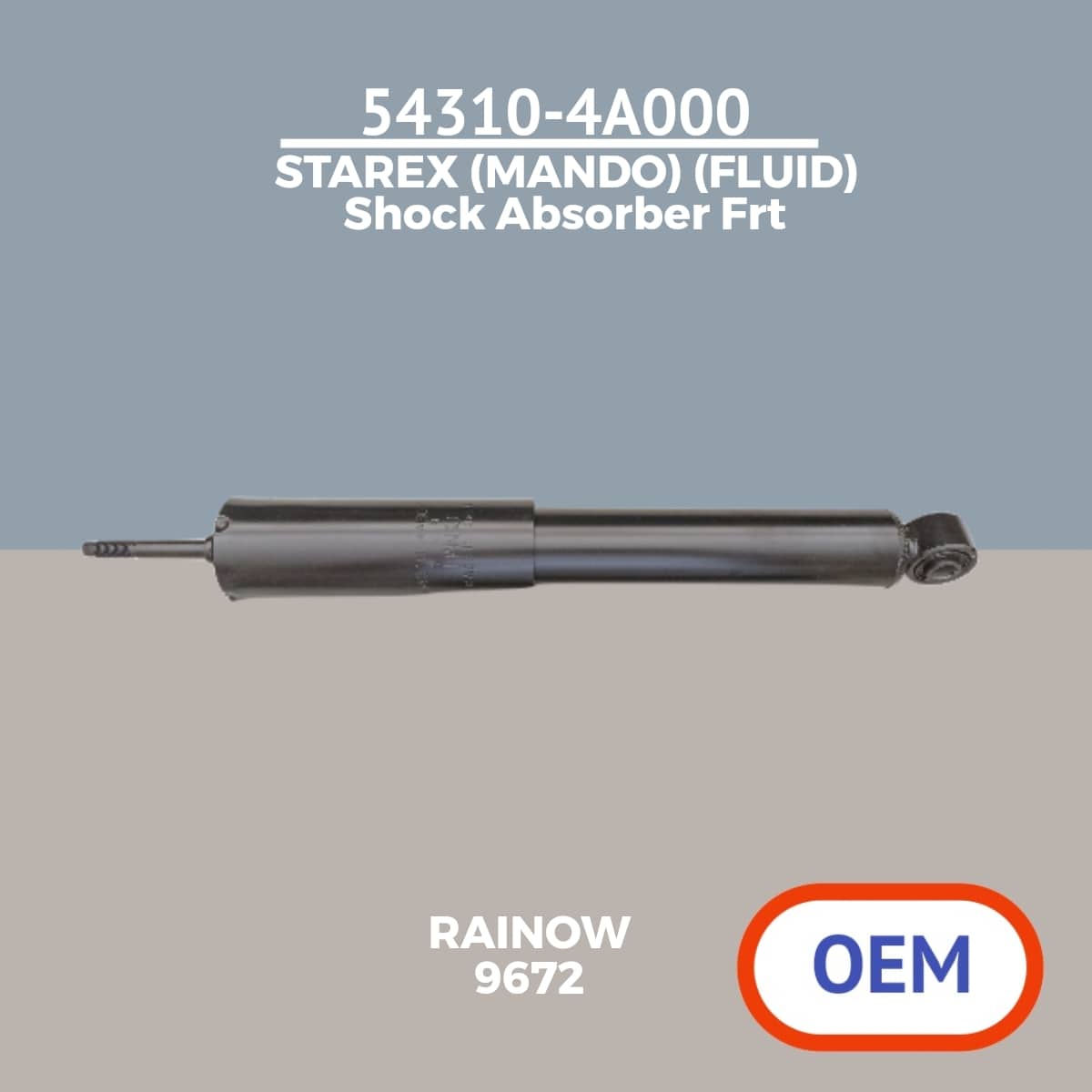 543104A000 Shock Absorber Frt for HYUNDAI Starex (MANDO) (FLUID) [OEM ...